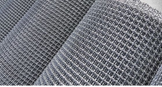 Electro Galvanized Twill Weave Wire Mesh 16x16 Mesh Crimped Wire Netting