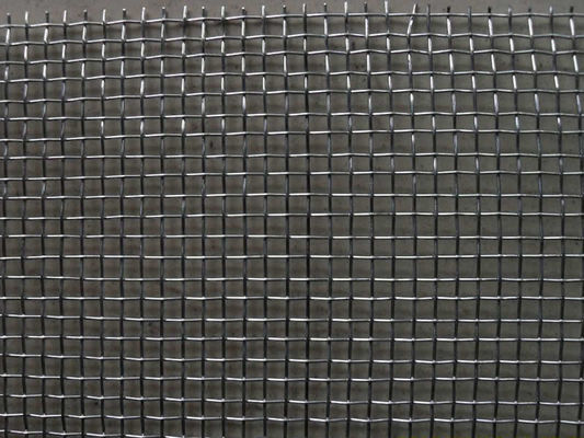Electro Galvanized Twill Weave Wire Mesh 16x16 Mesh Crimped Wire Netting