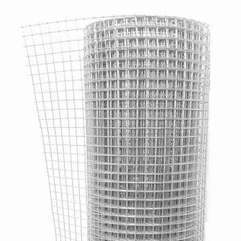 1/4" X 1/4" Galvanized Square Wire Mesh Stainless Steel Crimped Mesh ...